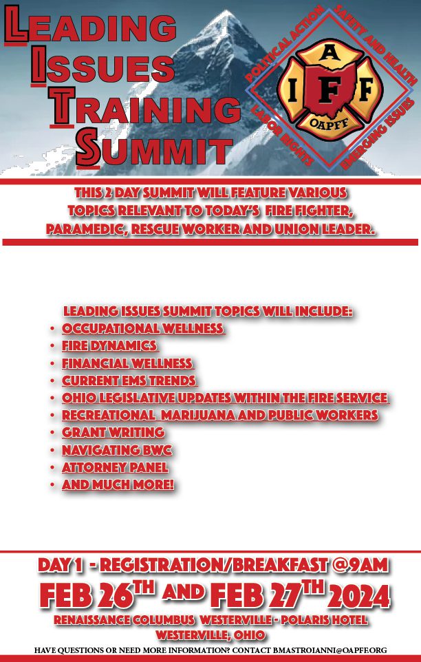 OAPFF L.I.T.S. 2024 FLIER AND PRESENTATION MATERIALS